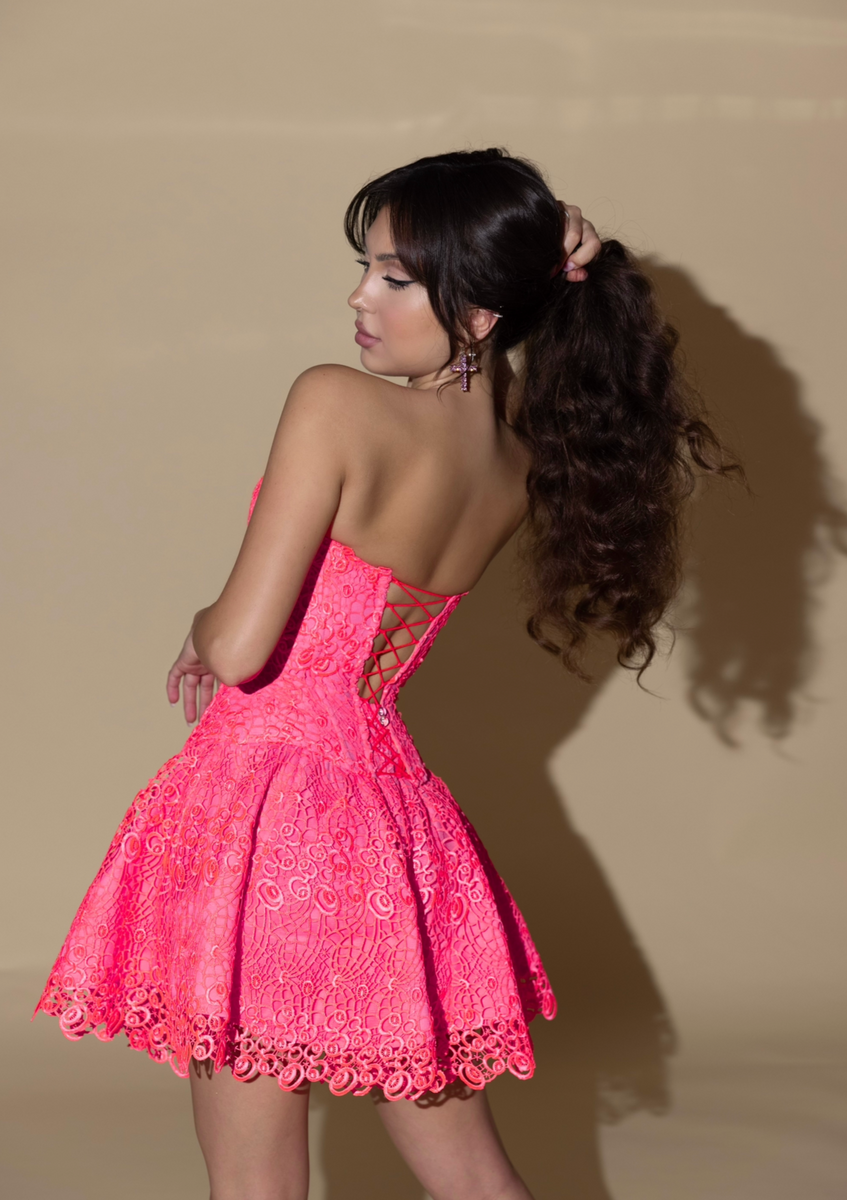 Bombshell Hot Pink Corset & Skirt Set – Malliny